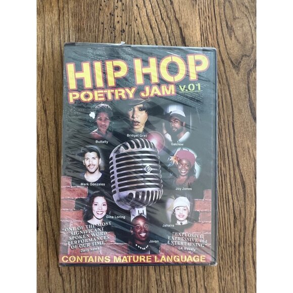 Media | Hip Hop Poetry Jam Vol 1 Dvd New Sealed | Poshmark